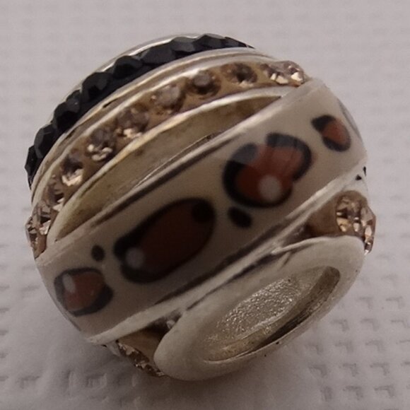 Persona | Jewelry | Persona 925 Sterling Silver Animal Print Rhinestone ...